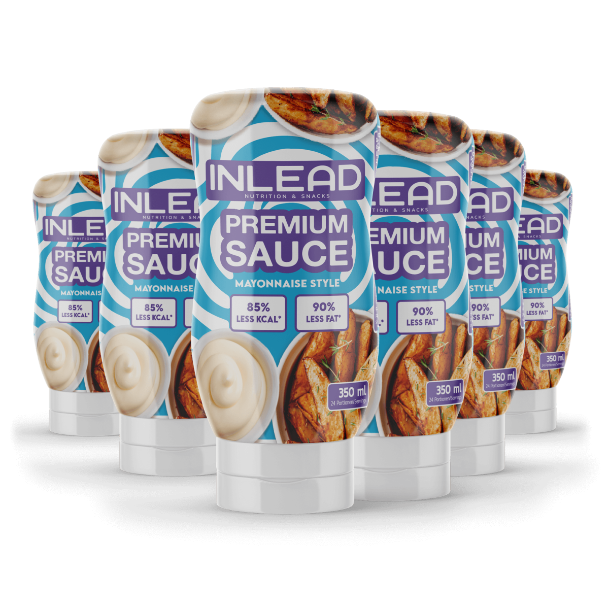 Inlead Premium Sauce - [6er Karton] 6 x 350ml Mayonnaise Style